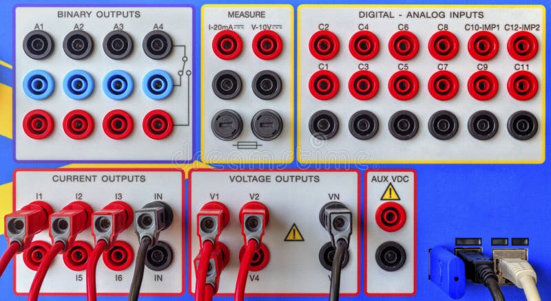 Commissioning Automatic Control Modern Equipment Stock Photo - Image of ...