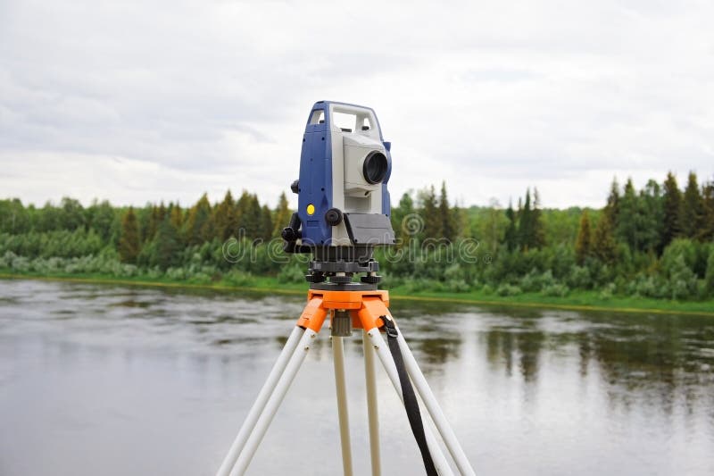 Tachymeter An Instrument For The Rapid Measurement Of Distances Stock ...