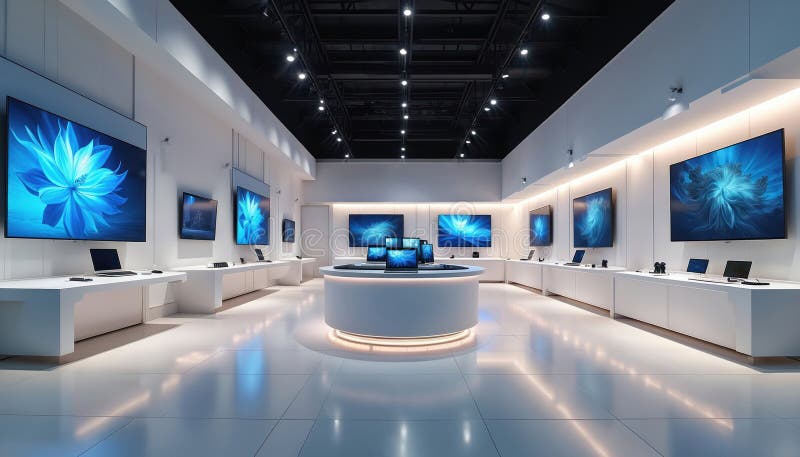 Electronics Showroom Stock Illustrations – 574 Electronics Showroom ...