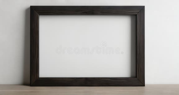 Modern Elegance - a Minimalist Art Frame Stock Illustration ...