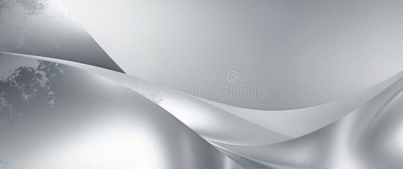 Modern and Elegant Design with a Silver Metallic Gradient Background ...