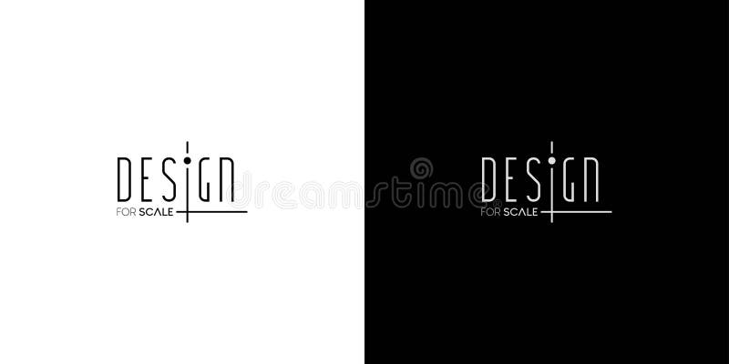 Modern and Elegant Art Design Text Logo Design Stock Vector ...