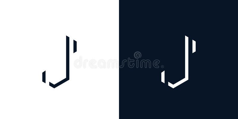 Cool J logo design stock vector. Illustration of brand - 271367046