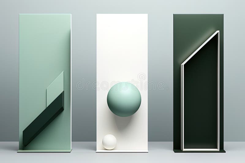 Modern, Elegant Minimalist Interior with Wave-shaped Wall, Clean Tones ...