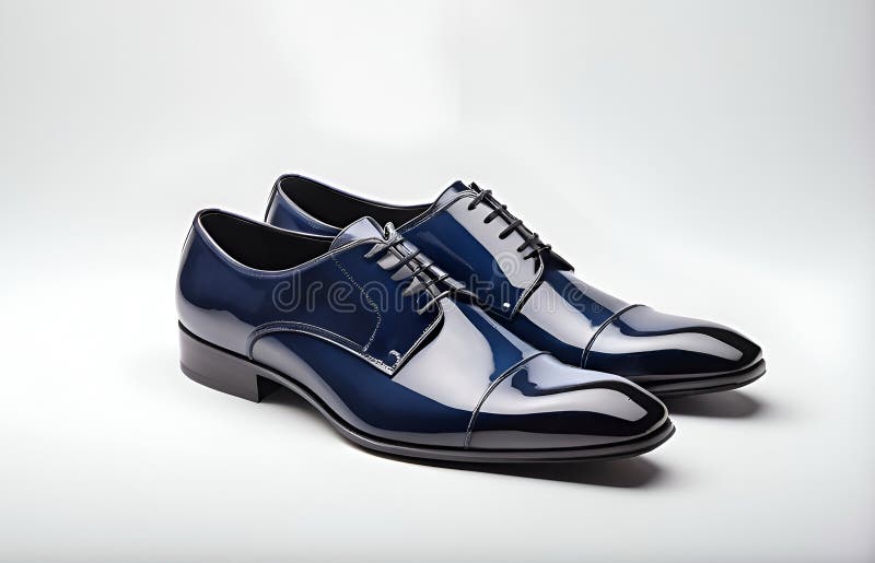 Modern Elegant Shoes on White Stock Illustration - Illustration of ...