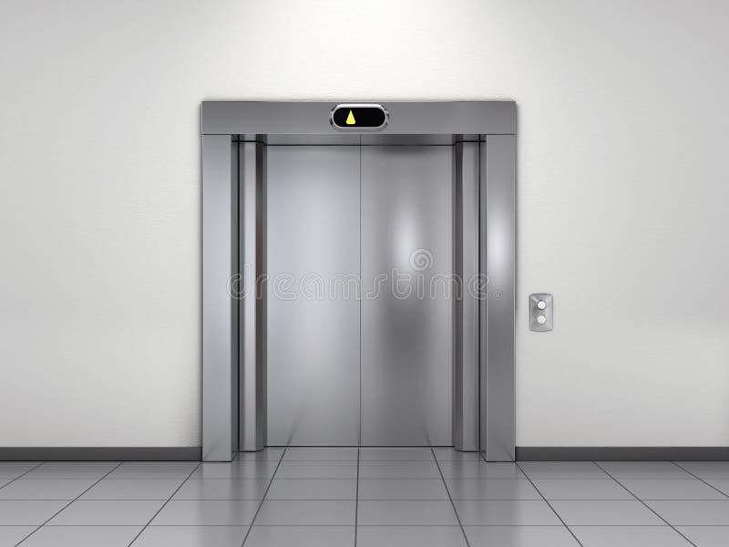 Elevator Stainless Doors Stock Illustrations – 680 Elevator Stainless ...