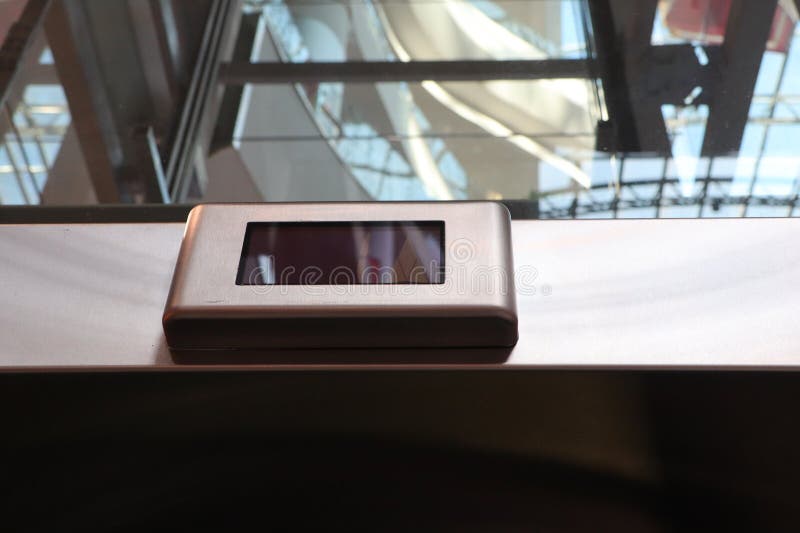 Modern Elevator Control Panel Designed for Elevation and Mobility in an ...