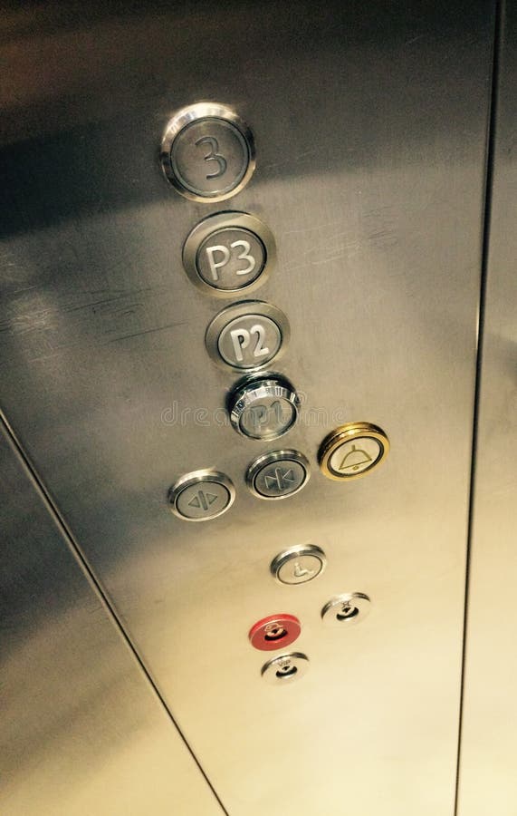 Elevator keypad stock photo. Image of close, moving, color - 13834724