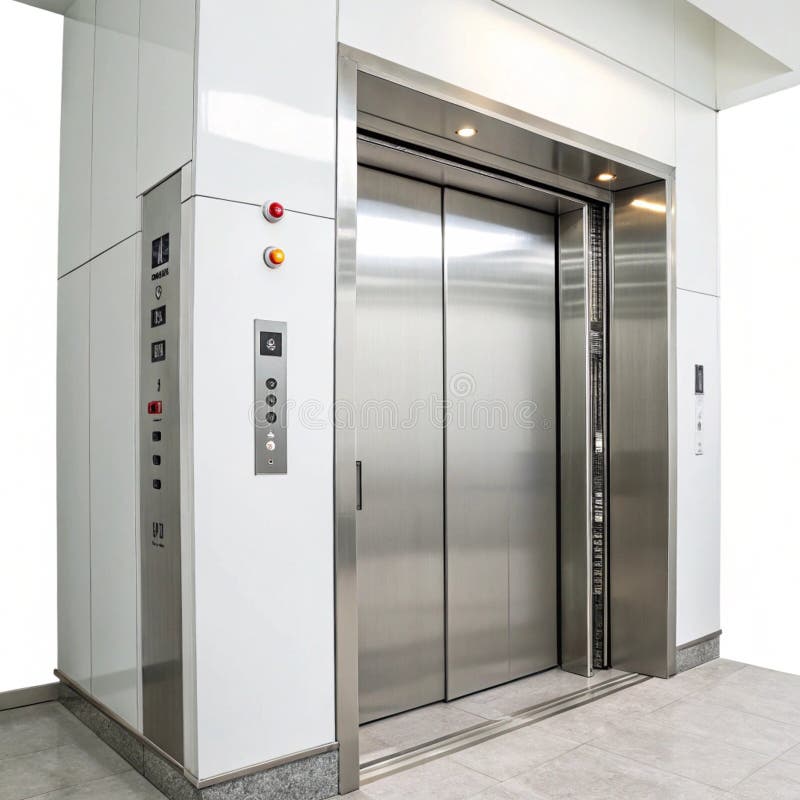 Elevator lift isolated stock illustration. Illustration of ...