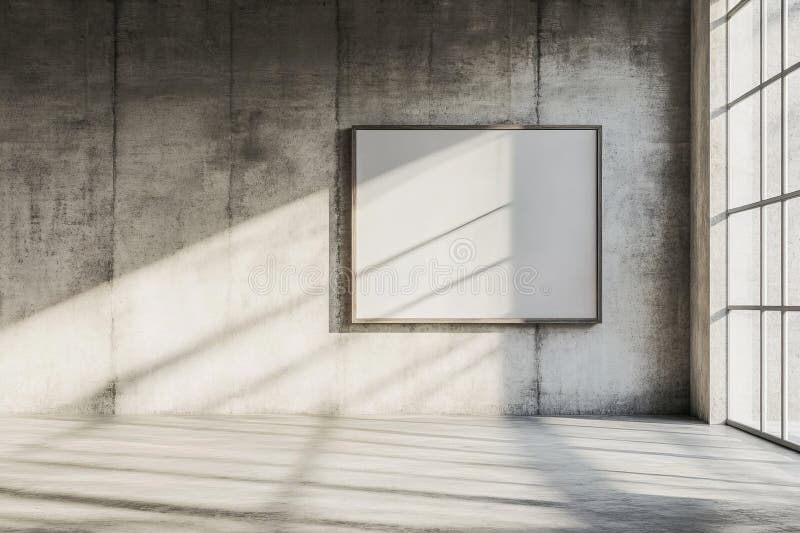 Modern Empty Blank Interior Office Room for WorkMockup ...