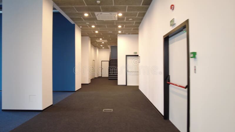 Empty Business Space Equipped with Advanced High Tech Tools Stock Video ...