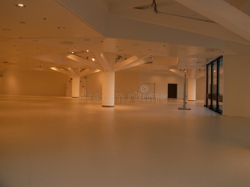 Modern empty interior, stock photo. Image of large, geometrical - 29222954