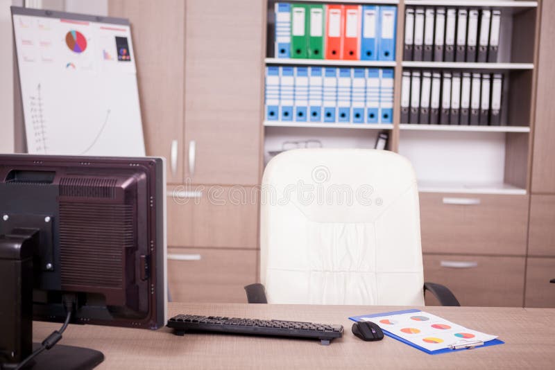 Modern empty office stock image. Image of light, decor - 96600027