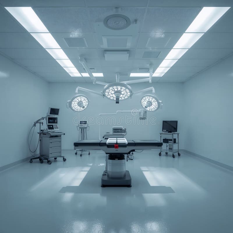 Surgical Theater Lighting Stock Illustrations – 285 Surgical Theater ...