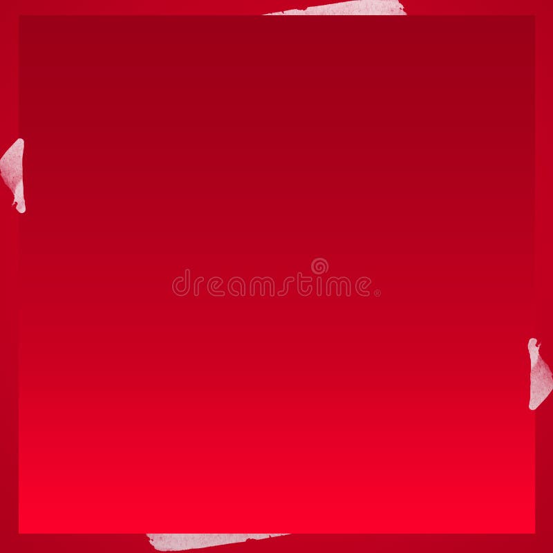 Modern Empty Red Background Frame Design Template-for Banner, Poster ...