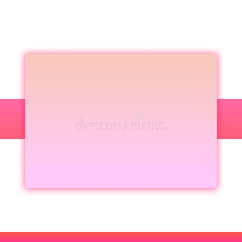 Modern Empty Soft Rectangle Box Template-for Banner, Poster, Card ...