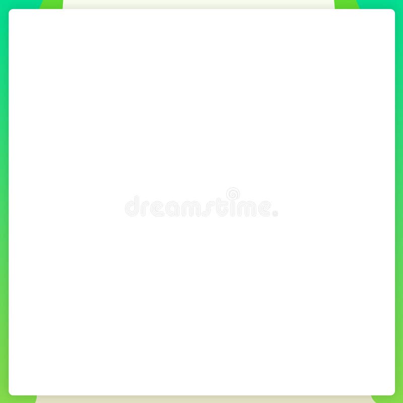 Modern Empty White Rounded Square Template-for Banner, Poster, Card ...