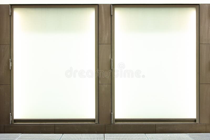 Empty window display stock image. Image of marketing - 28051085