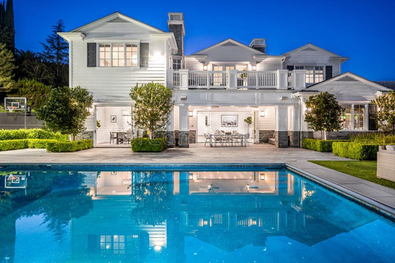 Modern Encino California Home with a Pool, Newly Constructed Stock ...