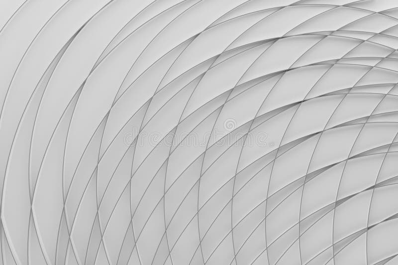 Modern Energy Abstract Background, Pattern of Thin Light Grey Curved ...