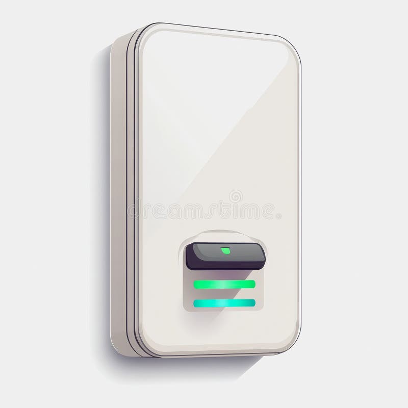 Modern Energy Efficient Smart Home Control Panel with Sleek Design and ...