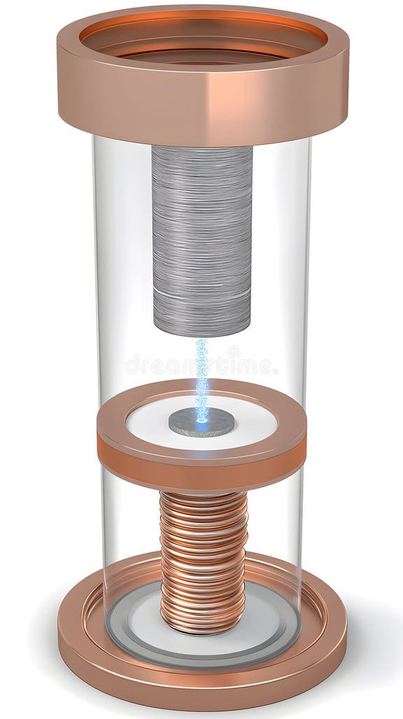 Modern Energy Storage Device Illustration Stock Illustration ...