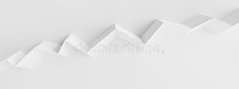 Modern Engineering Wallpaper. White Indoor Texture Stock Illustration ...