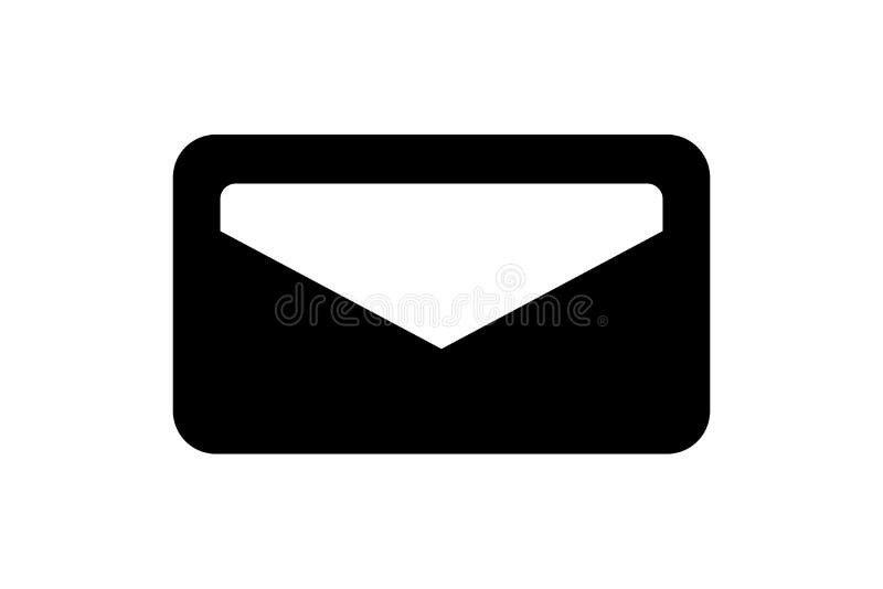 Modern Envelope Icon. Mail Symbol. Vector Illustration Isolated on ...