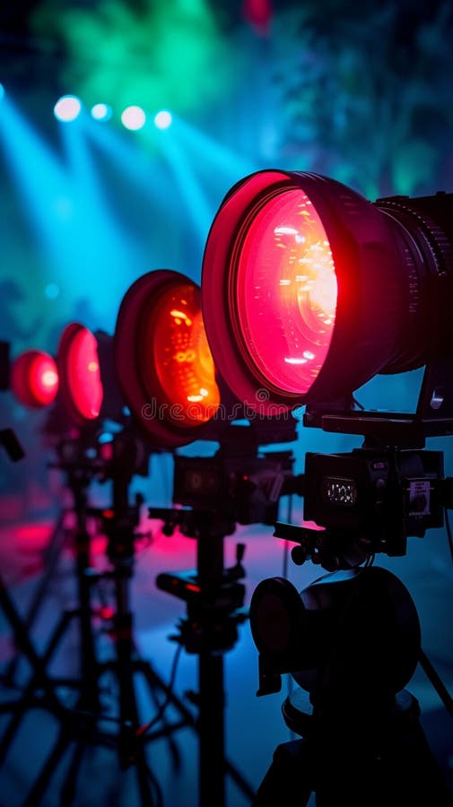 Modern Equipment Illuminates the Stage, Setting a Vibrant and Energetic ...