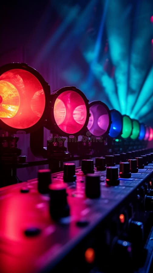 Modern Equipment Illuminates the Stage, Setting a Vibrant and Energetic ...