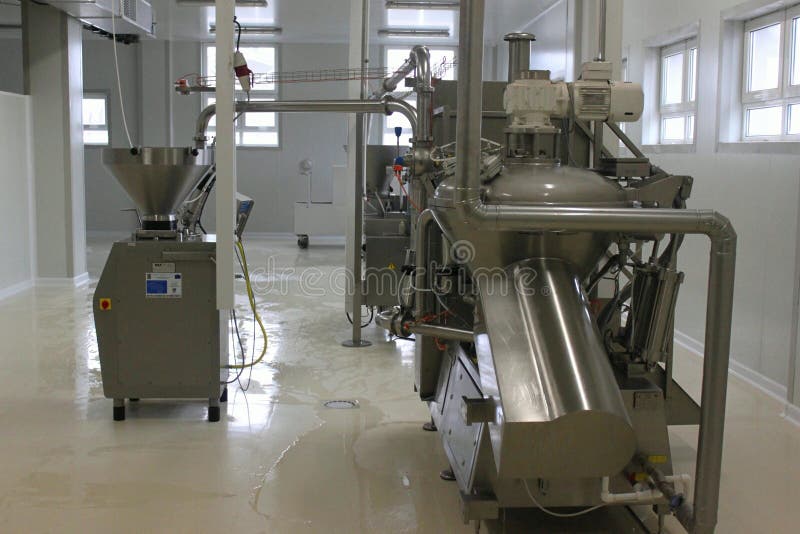 Modern Equipment for Milk Processing Editorial Photo - Image of ...