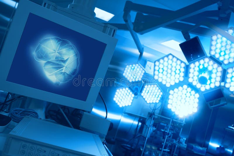 Modern Equipment in the Operating Room Stock Image - Image of ...