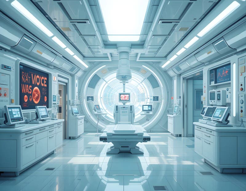 Modern Equipment in Operating Room at Modern Hospital Stock ...