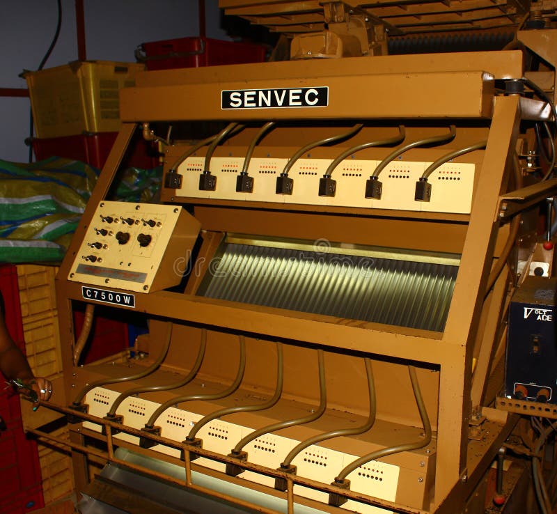 Modern Equipment for Sorting of Tea,tea Factory Editorial Image - Image ...