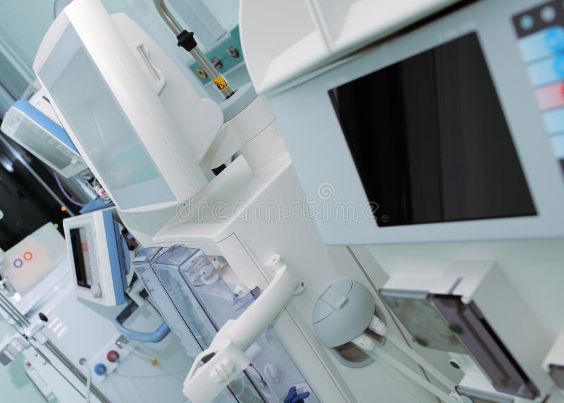 Modern equipped laboratory stock photo. Image of machine - 68528228