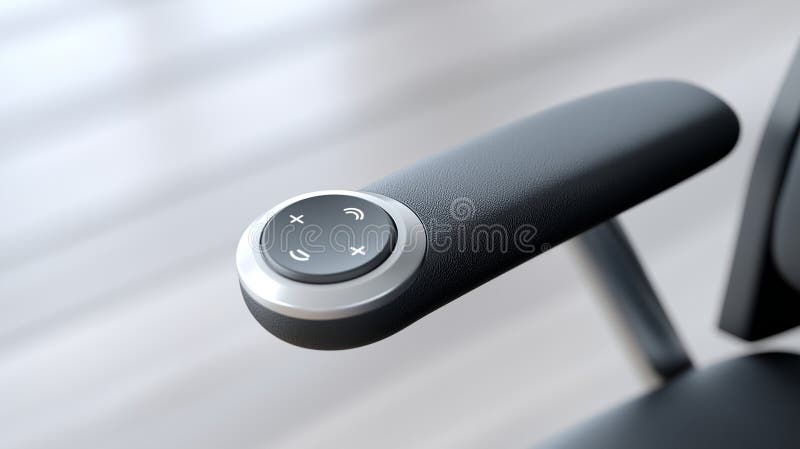 Modern Ergonomic Office Chair Armrest with Integrated Control Panel ...
