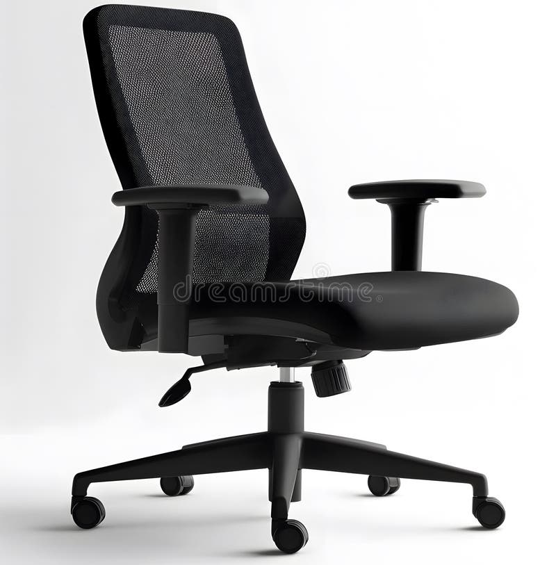 Modern Ergonomic Office Chair with Mesh Backrest Adjustable Armrests ...