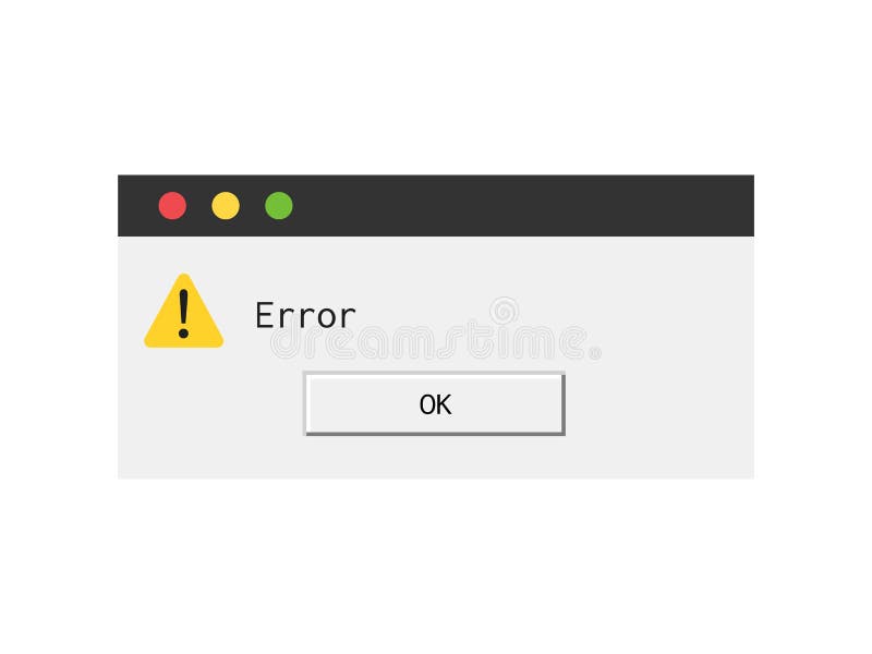 Warning Dialog Stock Illustrations – 999 Warning Dialog Stock ...