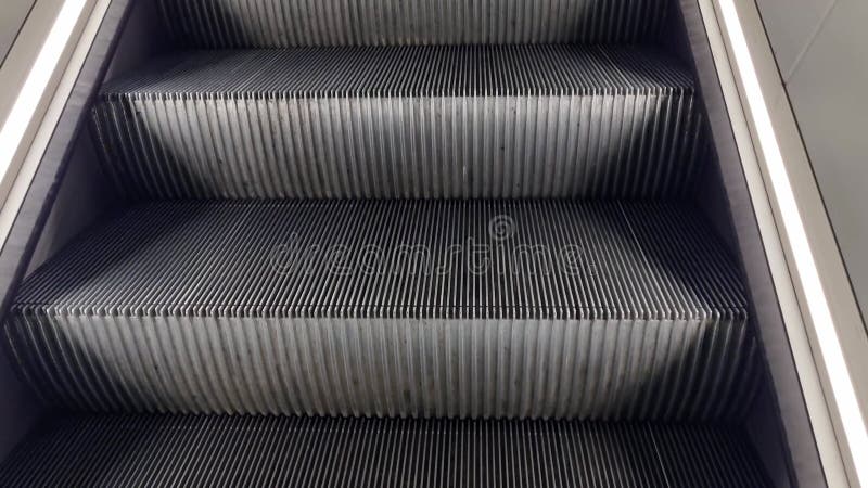 Modern Escalator Steps in Urban Setting - Industrial Design Concept for ...