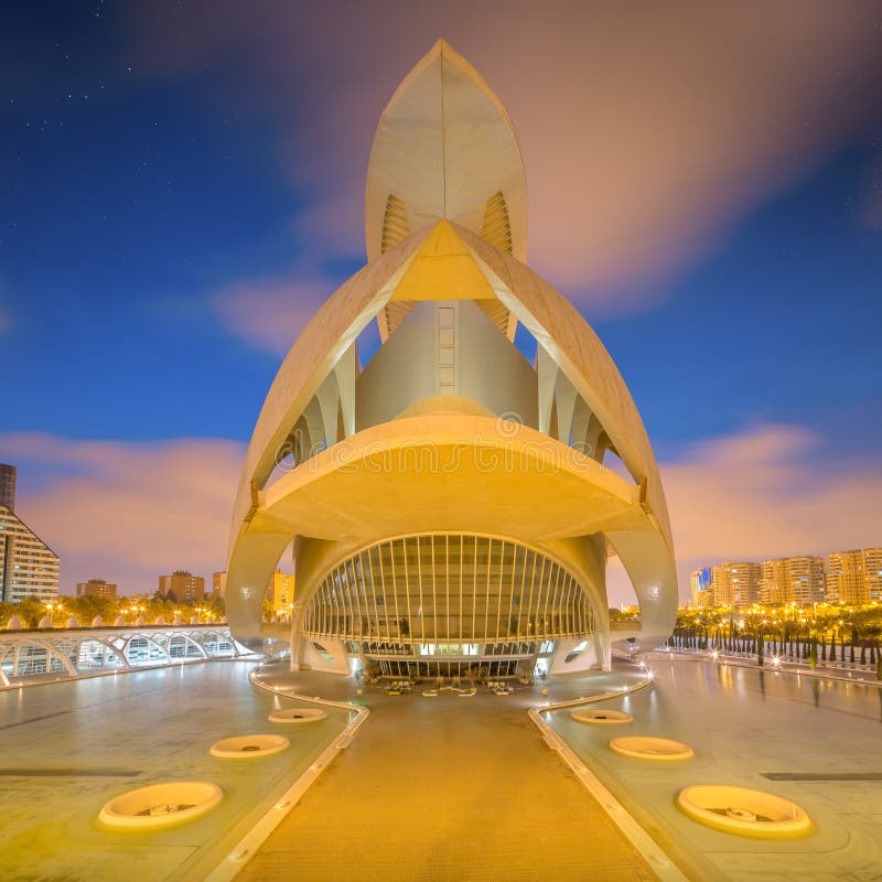 Modern European Architecture, Valencia Editorial Image - Image of ...