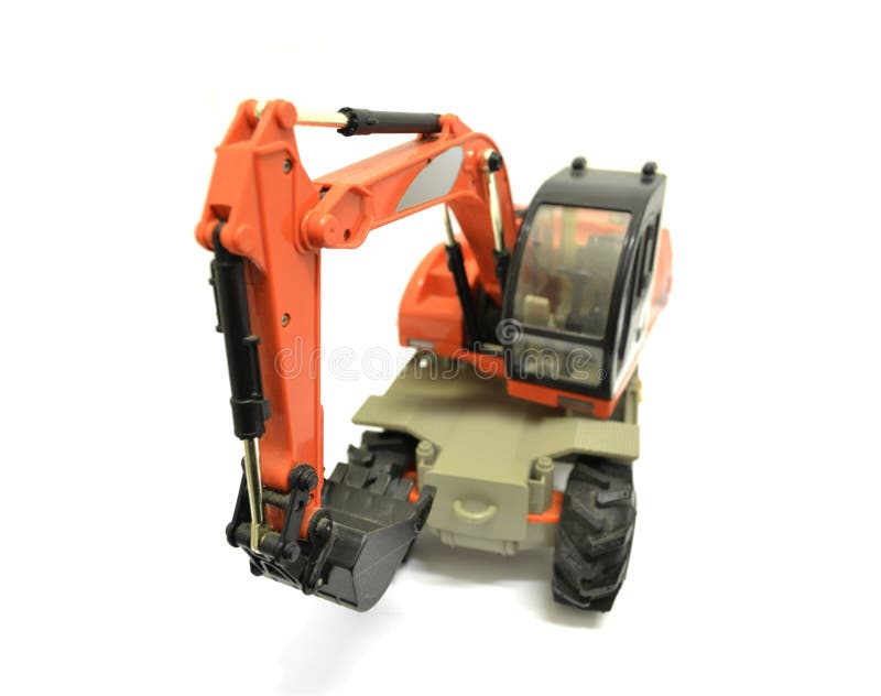 Modern excavator machines stock image. Image of digger - 31844513