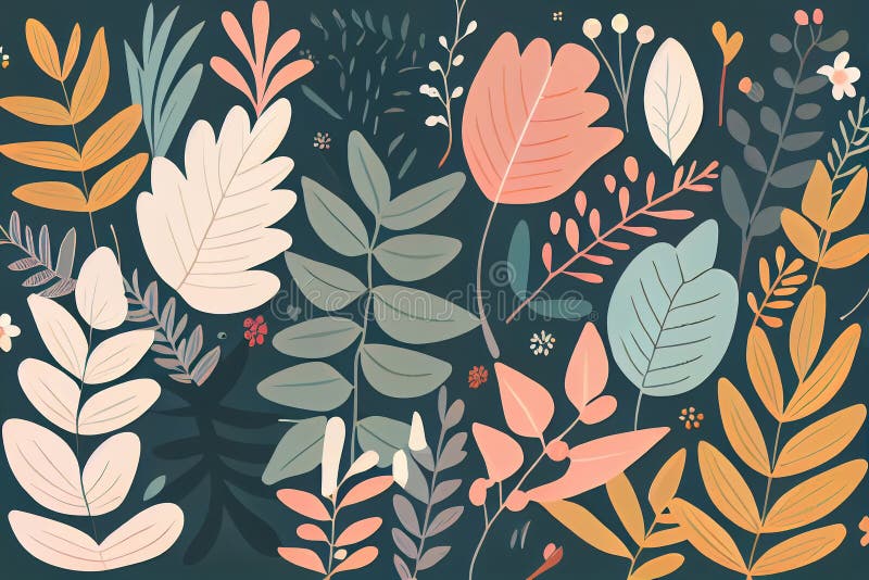 Modern Exotic Floral Jungle Pattern. Collage Contemporary Pattern Stock ...