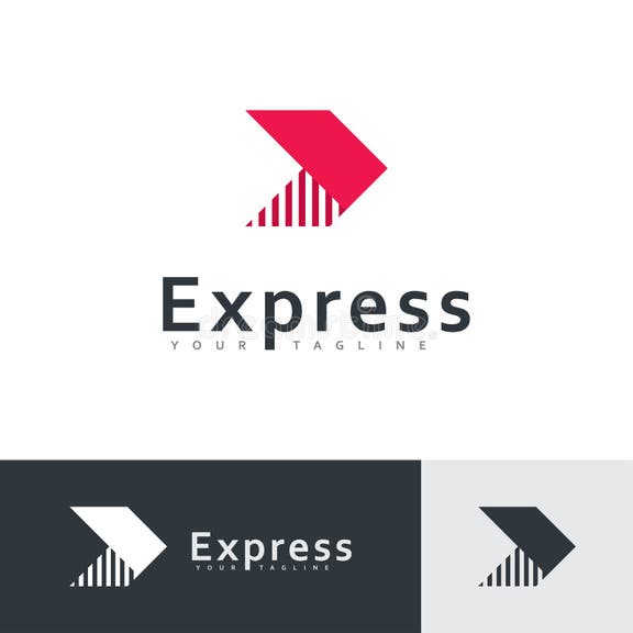 Modern Express Vector Logo Design, Arrow Business Logo Icon Design ...