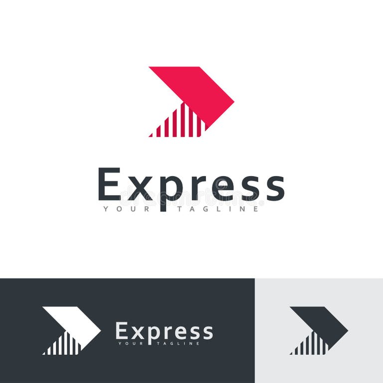 Modern Express Vector Logo Design, Arrow Business Logo Icon Design ...