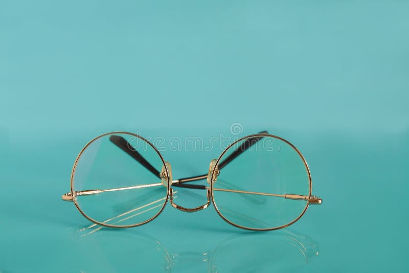 Modern Eye Glasses with Shiny Frame Stock Image - Image of modern ...