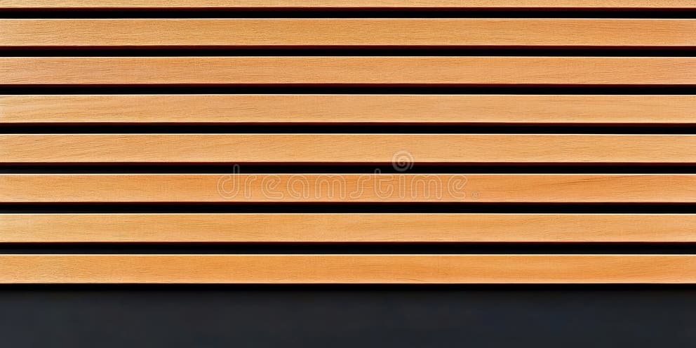 Modern Facade Cladding Horizontal Wooden Panel Wall with Timber Slats ...