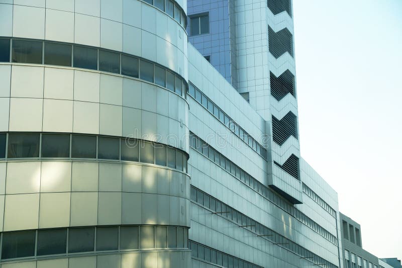 Modern Facade of Office Building Copy Space Editorial Photography ...