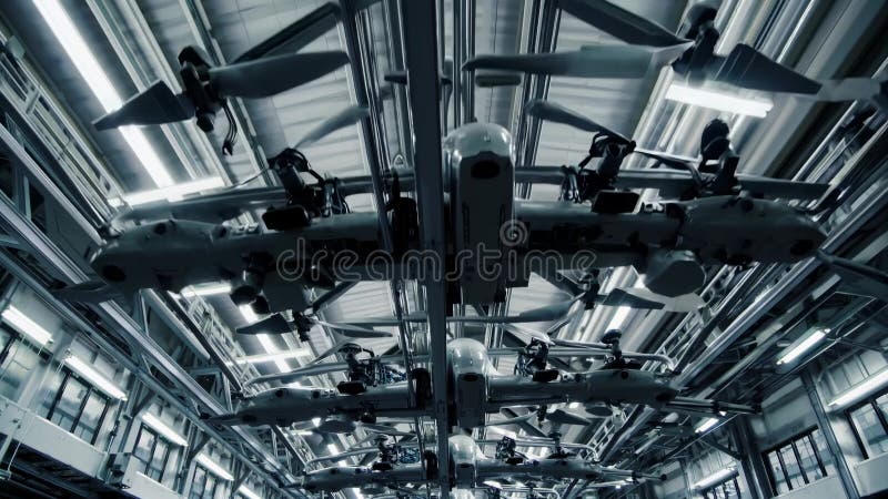 Automated Assembly Line Manufacturing Process for Precision Drones ...