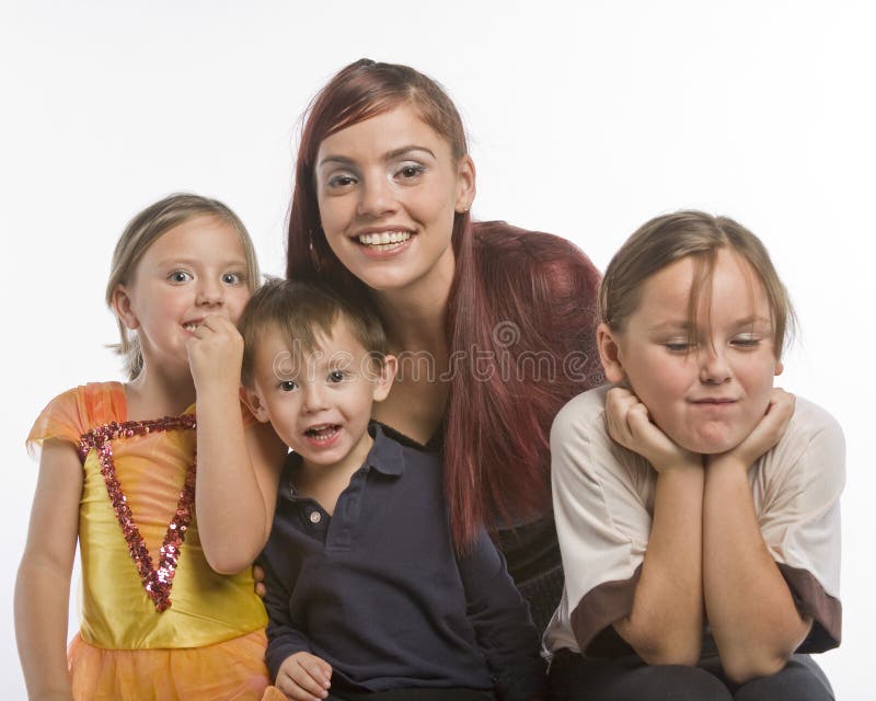 Modern family stock image. Image of mother, funny, modern - 7352819
