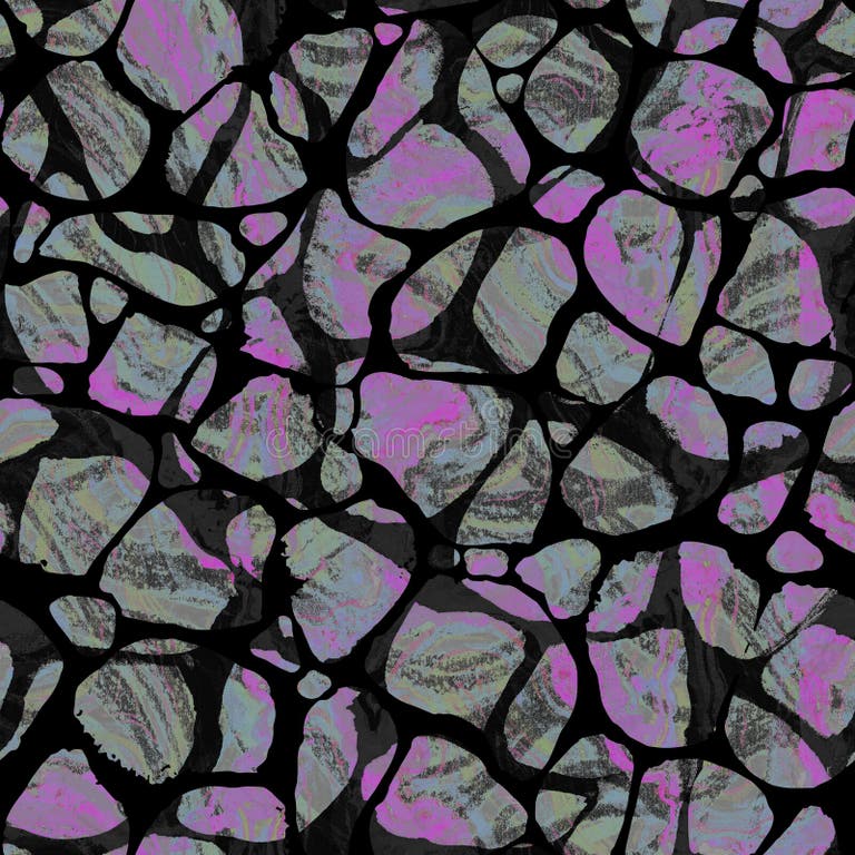 Modern Fashion Pattern Seamless Pattern with Stylized Bio Structure ...